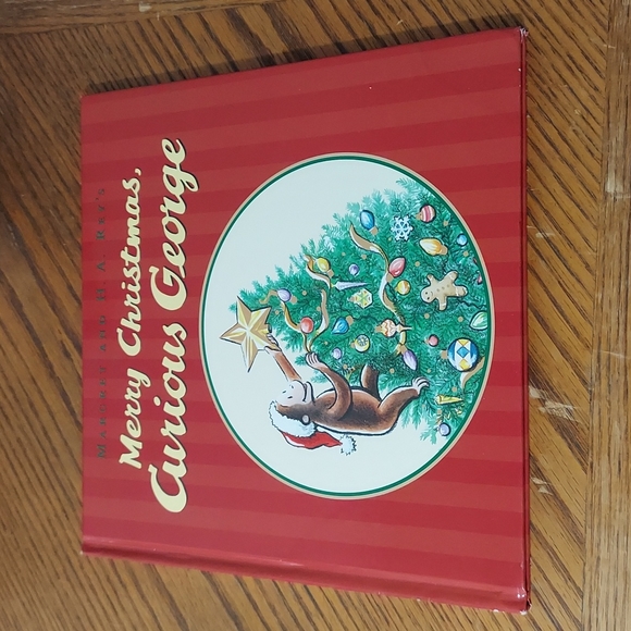 Houghton Mifflin Company | Other | Merry Christmas Curious George ...